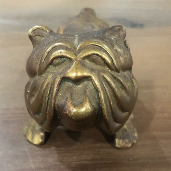 Office | Fabulous Brass Bulldog Paperweight | Poshmark